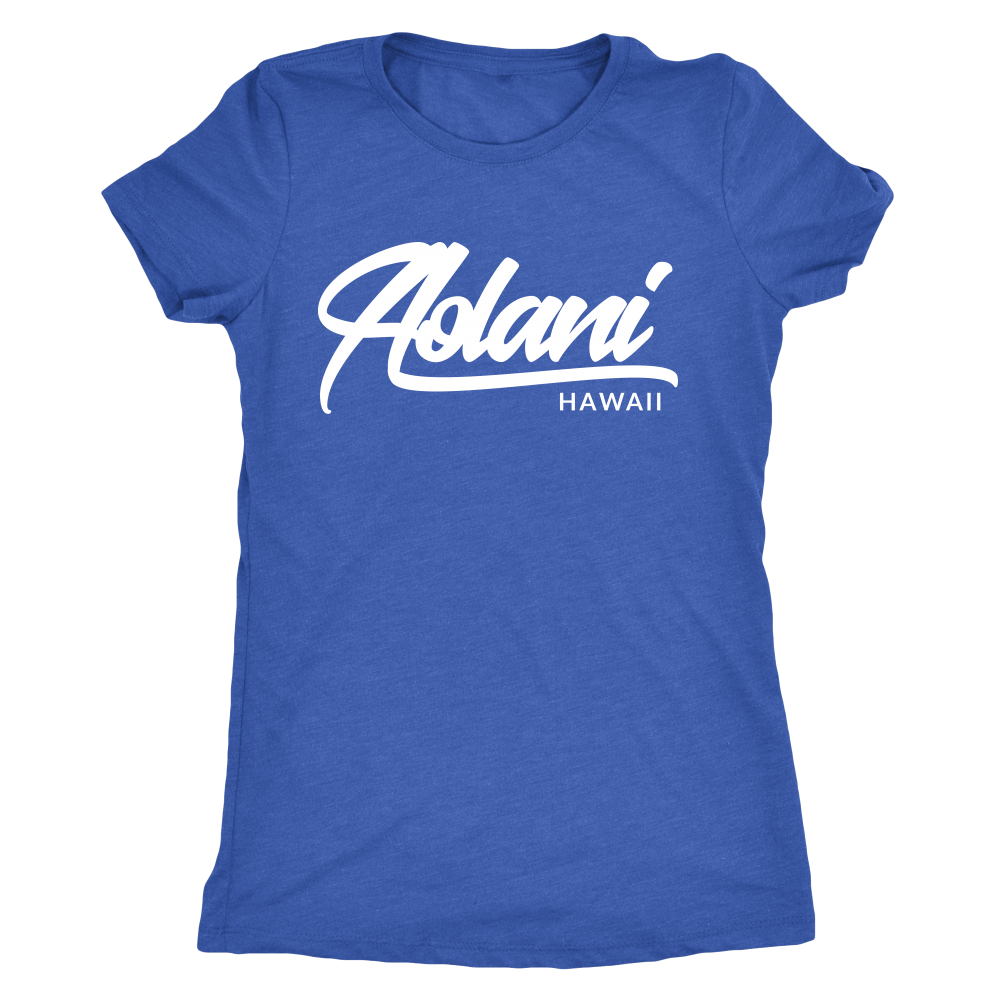Womens Aolani Hawaii Logo Wear T-shirt