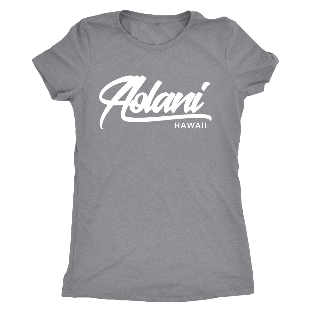 Womens Aolani Hawaii Logo Wear T-shirt